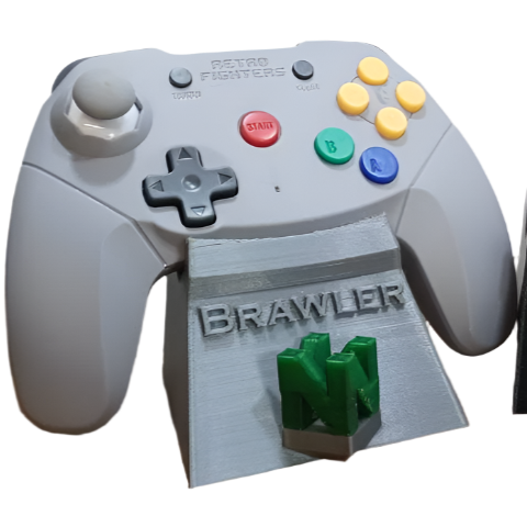 Nintendo 64 Brawler Controller Stand – XALT 3D Designs